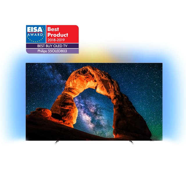 Philips 55" OLED 4K UHD Smart TV 55OLED803/12 - Elgiganten - Elgiganten