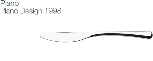 Iittala piano bestikk middag kniv 22cm 6stk - Elgiganten - Elgiganten