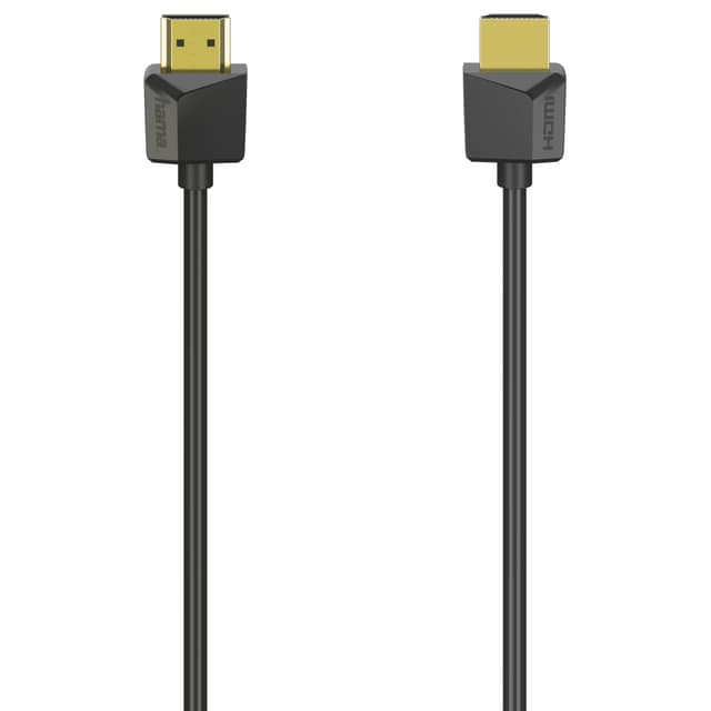 Hama High Speed Flexislim HDMI-HDMI kaapeli (1,5 m) - Gigantti