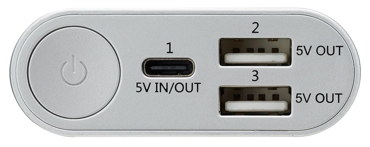 Goji powerbank 10050 mAh (sølv) - Elkjøp | Elkjøp