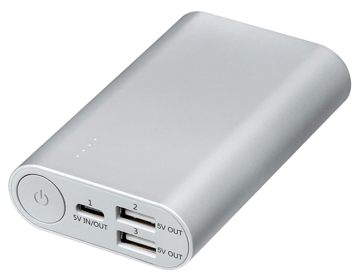 Goji powerbank 10050 mAh (sølv) - Elkjøp | Elkjøp