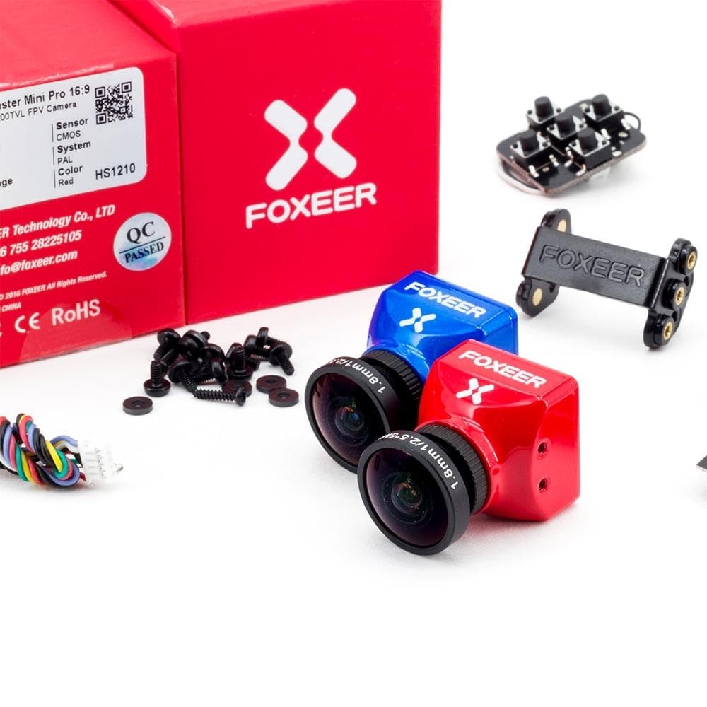 Foxeer monster mini pro 16:9 fpv camera blue - Elkjøp | Elkjøp