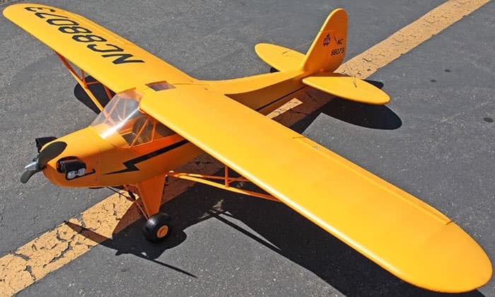 Top rc j3 cub gul - rtf - Elkjøp