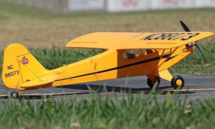 Top rc j3 cub gul - rtf - Elkjøp
