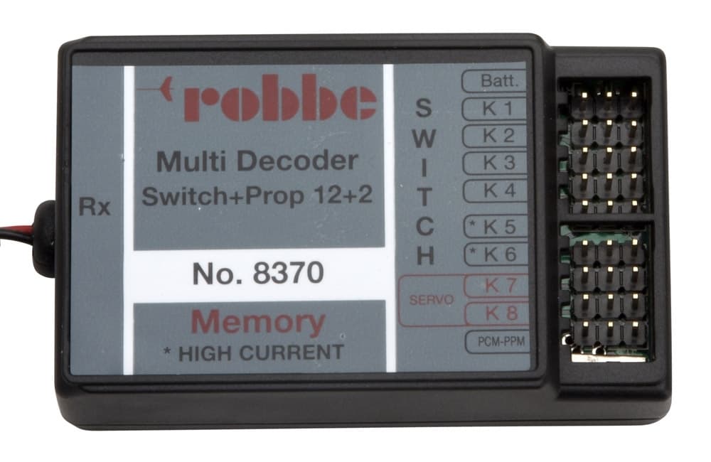 Futaba multi-switch -prop. 12+2 decoder - Elkjøp