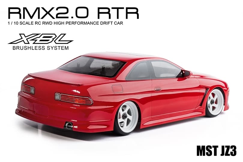 MST RMX 2.0 JZ3 2WD Gyro EP Drift RTR - Red - Elkjøp