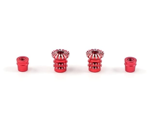 FrSky M4 Stick End Lotus Red. 2stk | Elgiganten | Elgiganten