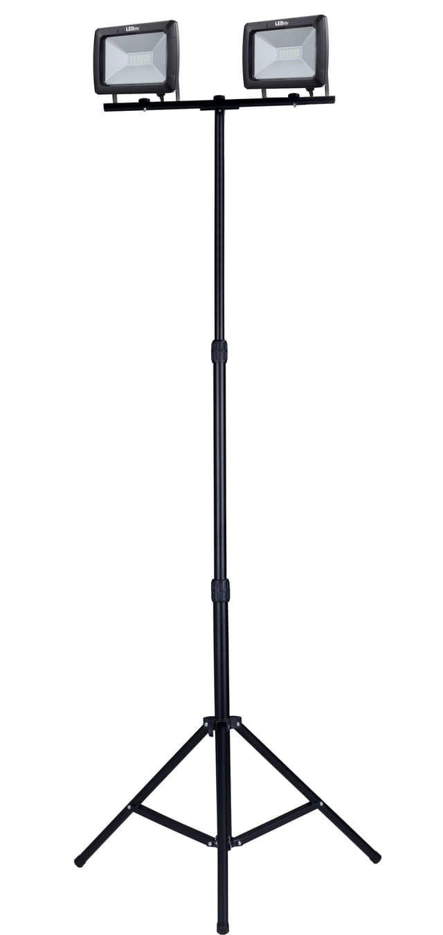 Arbeidslys led med stativ 2x20w, 230v - Elkjøp | Elkjøp