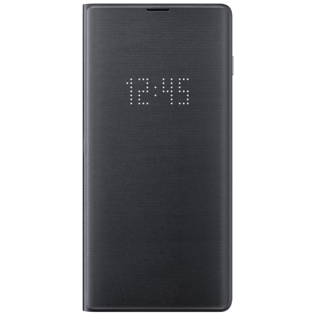 Samsung Galaxy S10 Plus LED View cover (sort) | Elgiganten