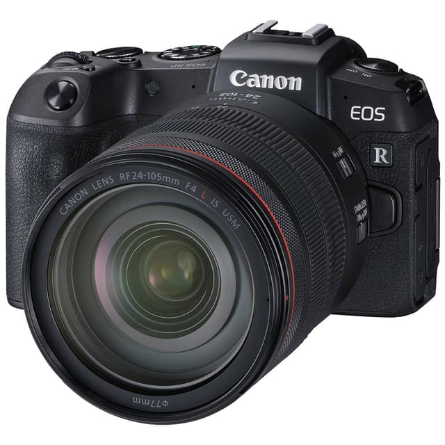 Canon EOS RP kamera med RF 24-105 mm obj och EF-EOS R Mount Adapter ...
