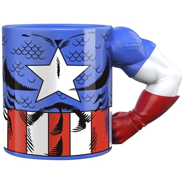 Marvel - Captain America mugg - Elgiganten