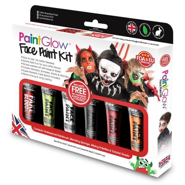 The kids "little monsters" face- and bodypaint set - Elkjøp | Elkjøp