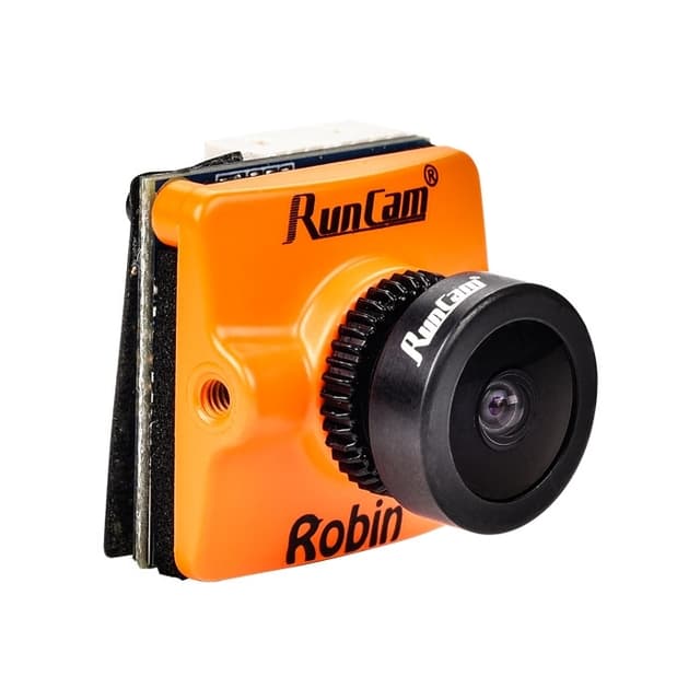 Runcam robin fpv camera 1.8mm ntsc/pal orange - Elkjøp