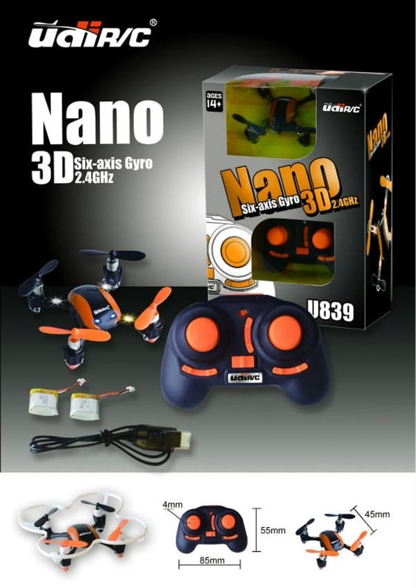 UDI Nano - Quadrocopter RTF 2.4G - Elkjøp | Elkjøp