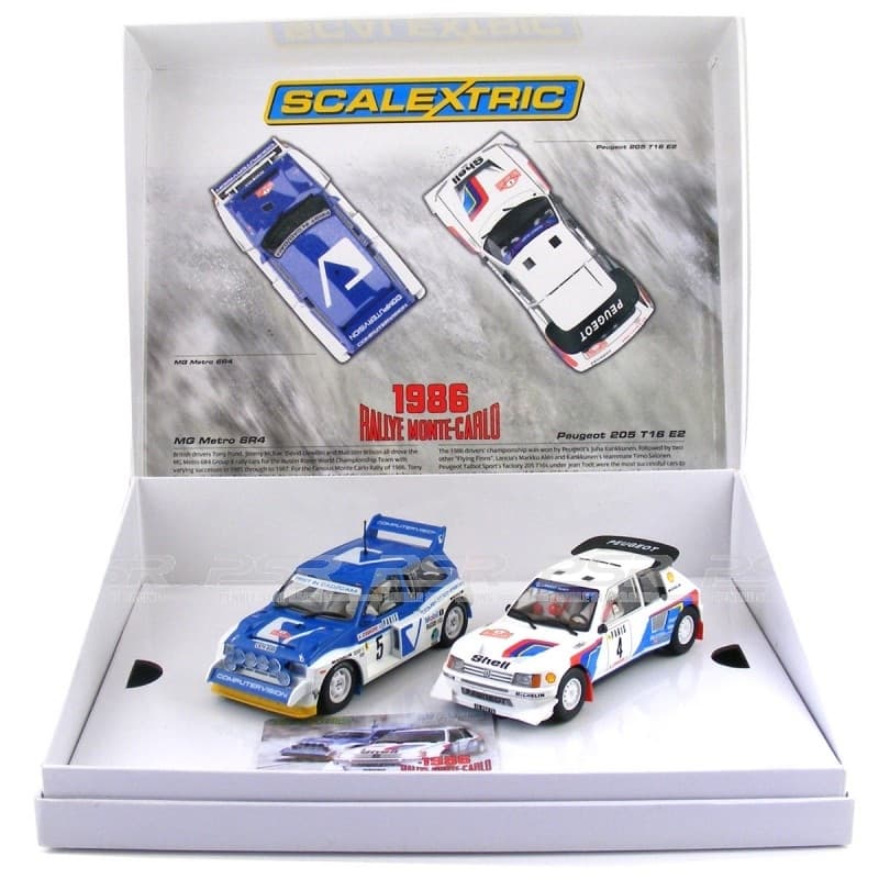 Scalextric Classic - Peugeot & MG - Elkjøp | Elkjøp