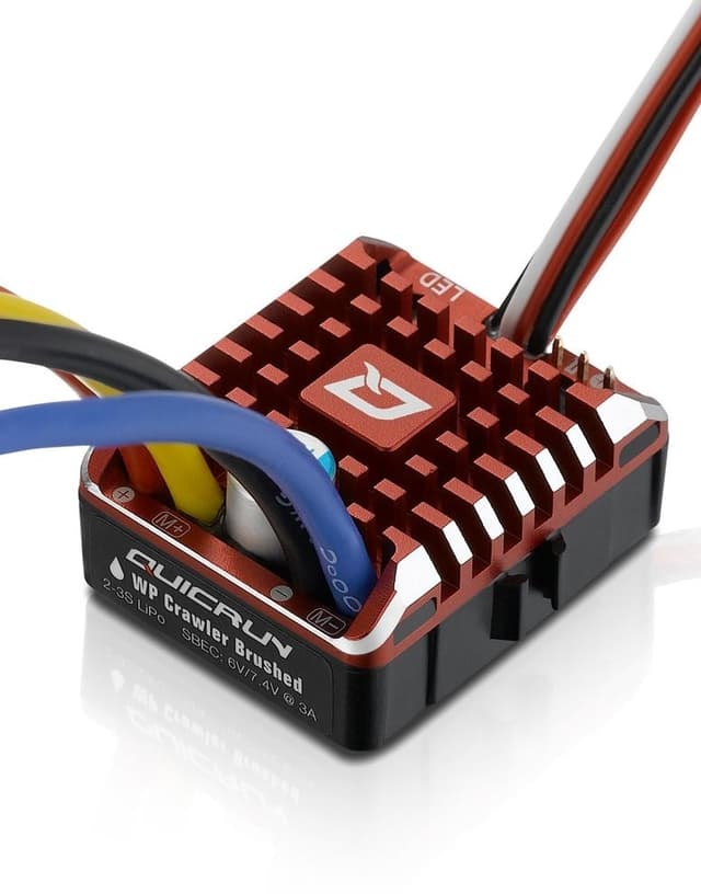 Hobbywing Quicrun WP1080 Brushed Crawler ESC 2-3S - Elkjøp | Elkjøp