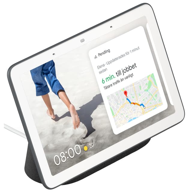 Google Nest Hub 1st Generation (charcoal) - Elgiganten