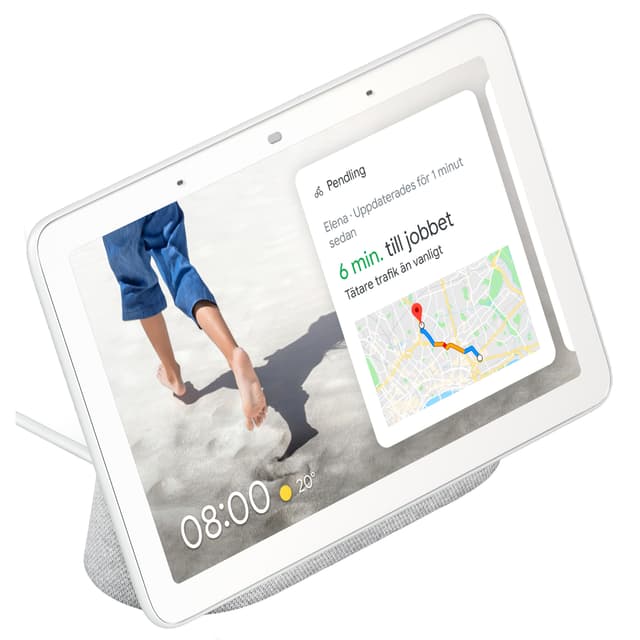 Google Nest Hub 1st Generation (chalk) - Elgiganten - Elgiganten