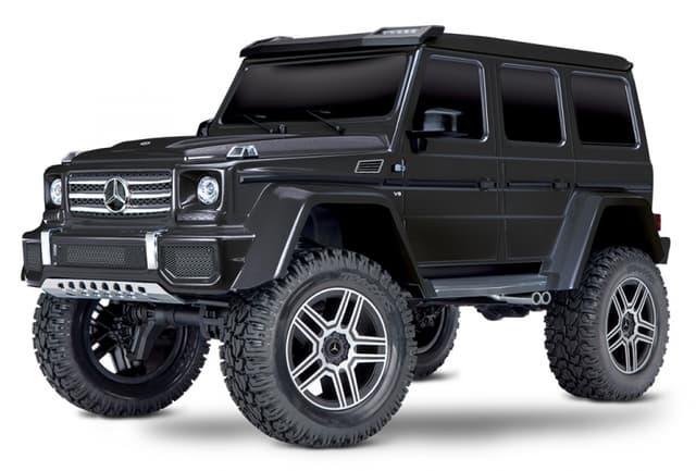 Traxxas trx-4 mercedes g500 4x4 1/10 black rtr - Elkjøp