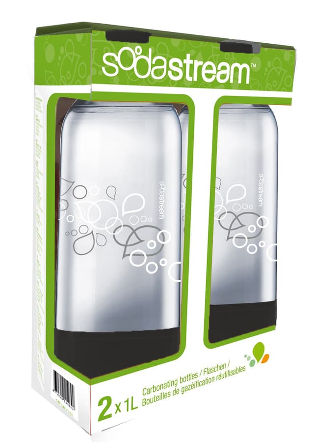 SodaStream flasker (sort - 2 stk.) | Elgiganten