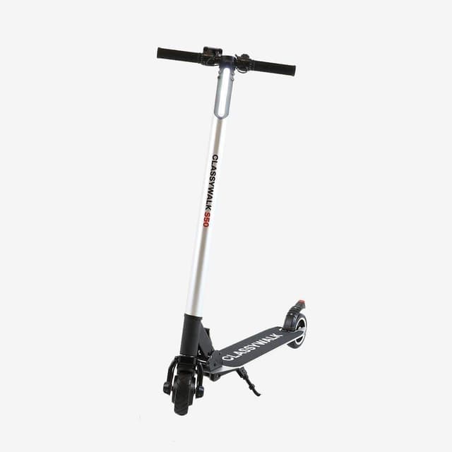 ClassyWalk® S50 Elektrisk Sparkesykkel - Sølv - Elkjøp