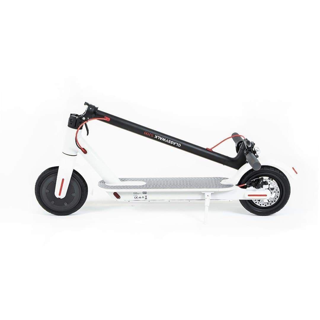 ClassyWalk® S200 (7.8 AH) Elektrisk Sparkesykkel - Hvit - Elkjøp | Elkjøp