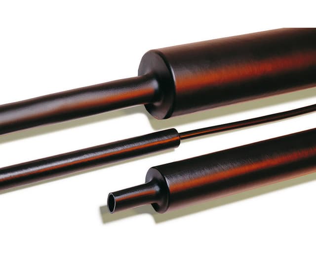 Krympeslange Tredux MA47 12/3mm Sort med lim 1m - Elkjøp