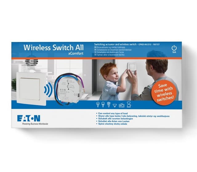 xComfort Wireless Switch All Startpakke CPAD-00/212 - Elkjøp | Elkjøp