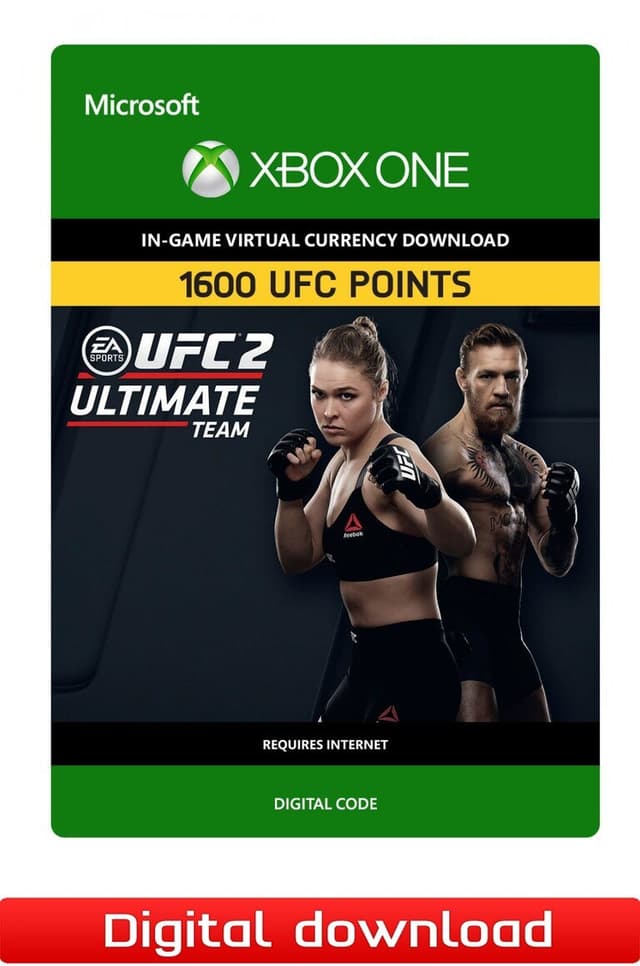 EA SPORTS UFC 2 – 1600 UFC POINTS - XOne - Elgiganten