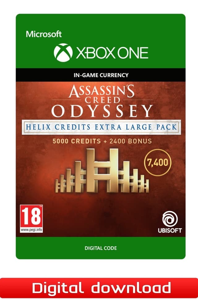 Assassin's Creed Odyssey Helix Credits XL Pack - XOne - Gigantti verkkokauppa