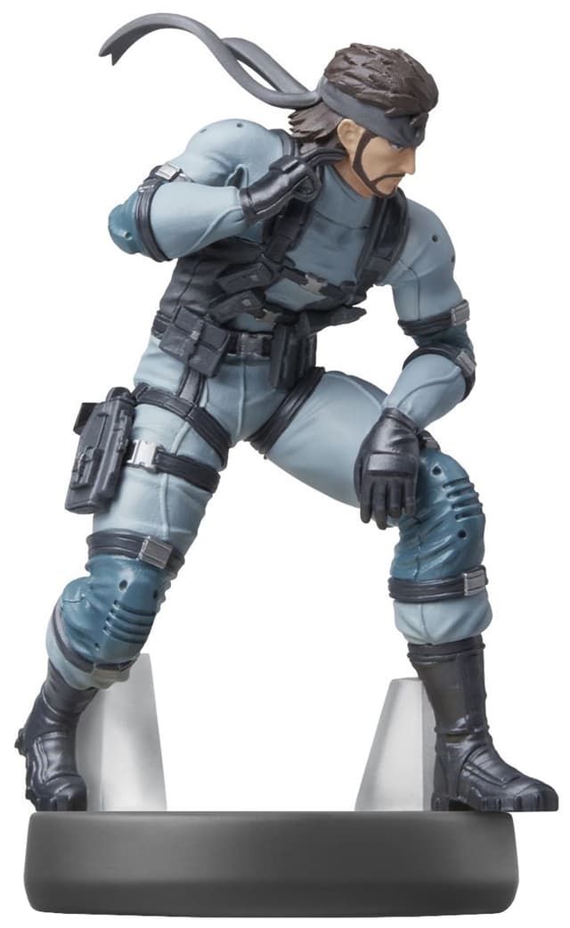 Nintendo Amiibo figur - Super Smash Bros. Collection - Solid Snake ...