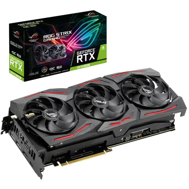Asus GeForce ROG Strix RTX 2070 Super OC grafikkort 8G - Elkjøp | Elkjøp
