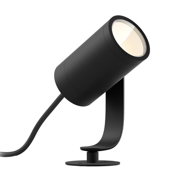 Philips Hue Lily utvidelse med pigg 1x8W (sort) - Elkjøp