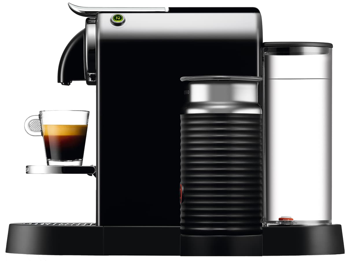Nespresso Citiz & Milk kapselmaskin D123 (sort) - Elkjøp | Elkjøp
