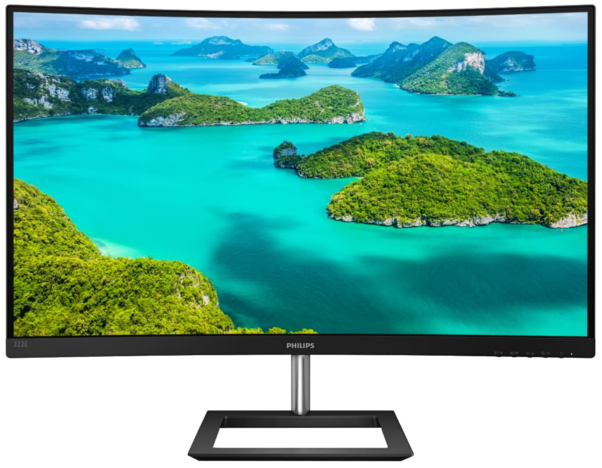 Philips 272E1CA 27" buet PC-skjerm - Elkjøp | Elkjøp