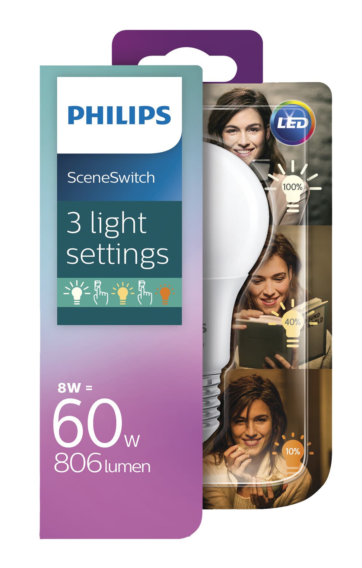 Philips 3-Scene Switch LED-lyspære - Elkjøp