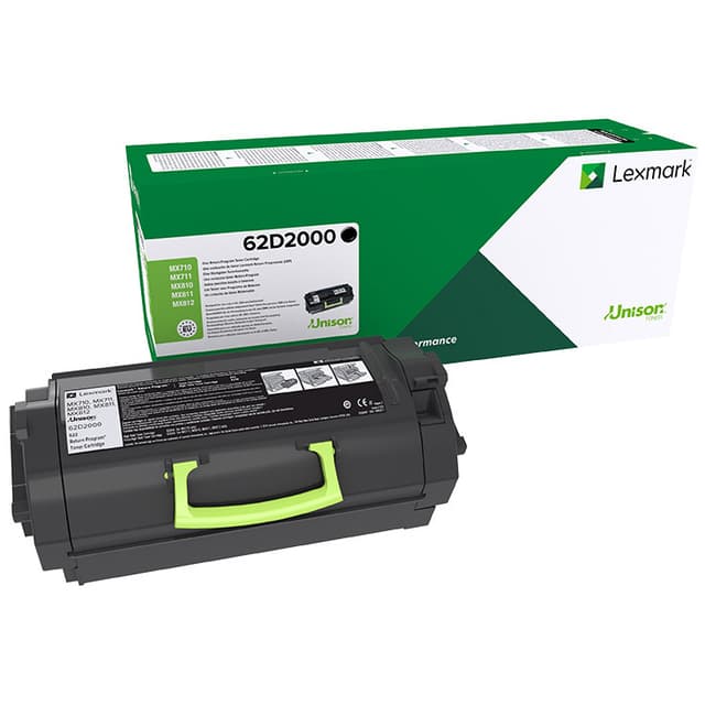 Lexmark 622 - svart - original - tonerpatron - LCCP, LRP - Elkjøp | Elkjøp
