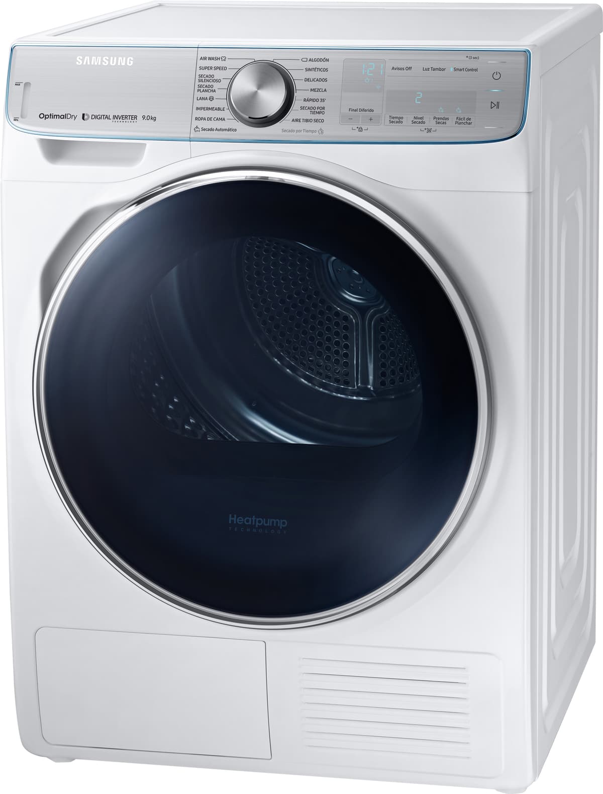 Samsung QuickDrive tørketrommel DV90N8289AW/EE - Elkjøp | Elkjøp