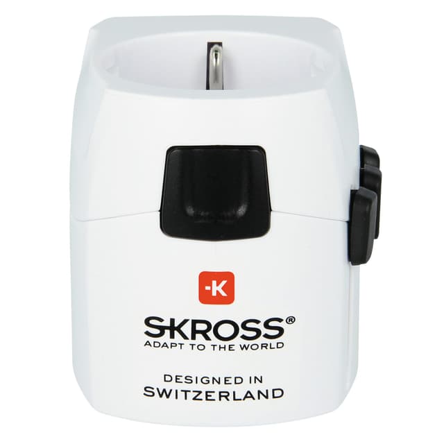 Skross Pro Light reiseadapter for Europa - Elkjøp