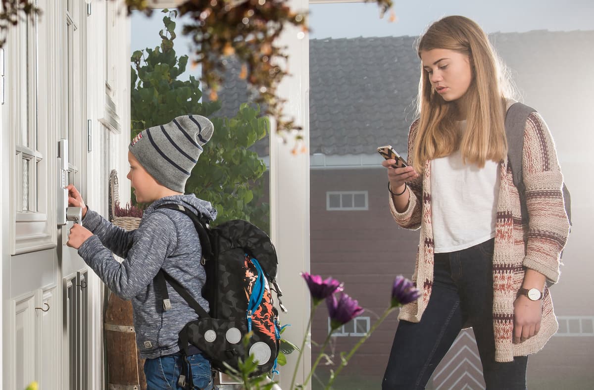 EasyAccess EasyCode V2 dørlås (sølv) - Elkjøp | Elkjøp