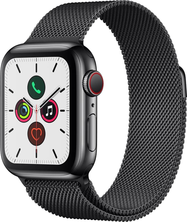 Apple Watch Series 5 40 mm (GPS + 4G) - Elkjøp