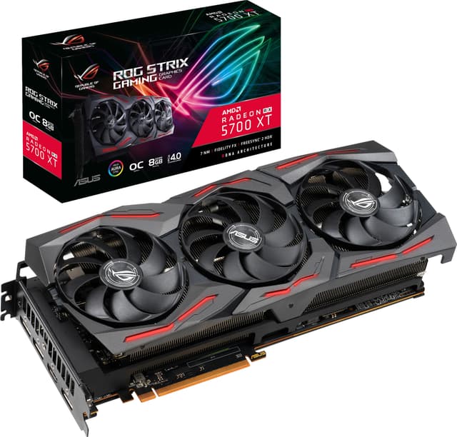 ASUS RX5700XT ROG STRIX OC 8G grafikkort | Elgiganten