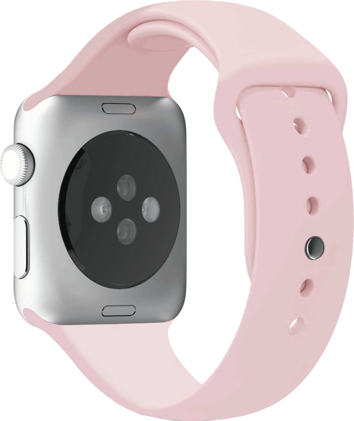 Puro Icon sportsreim i silikon til Apple Watch 42-45 mm (rose) - Elkjøp