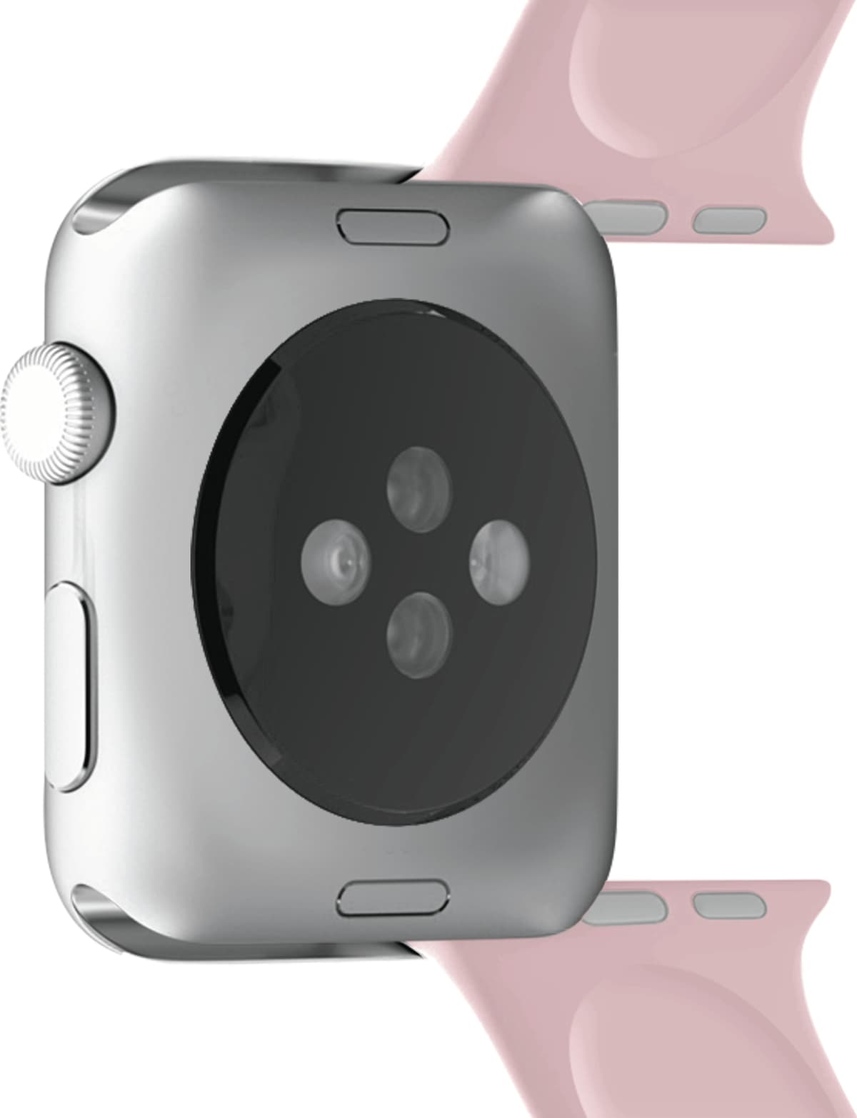 Puro Icon sportsreim i silikon til Apple Watch 42-45 mm (rose) - Elkjøp