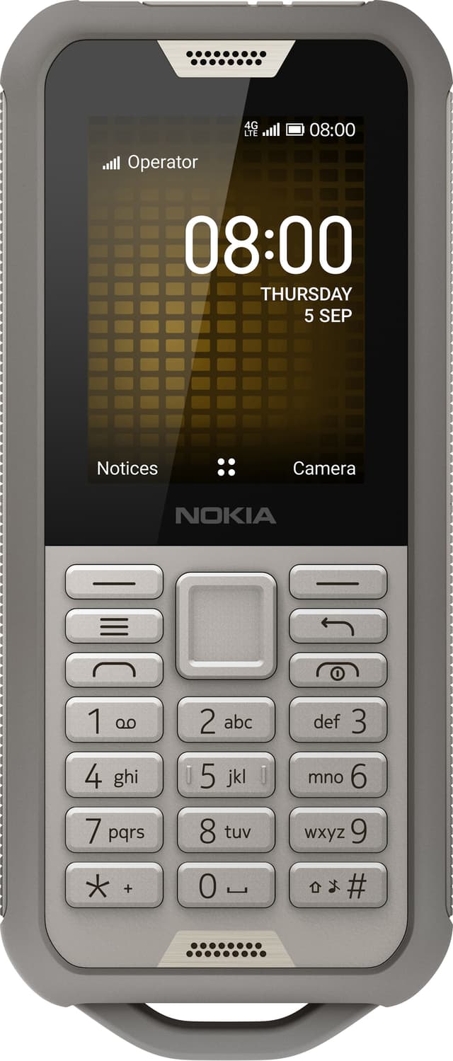Nokia 800 Tough mobiltelefon (sand) - Elkjøp