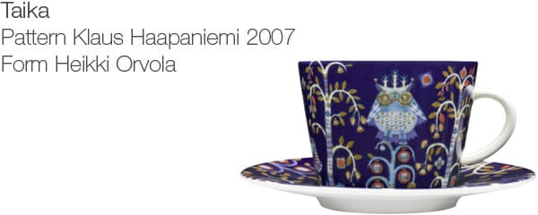 Iittala taika kaffe/cappuccino kopp blã¥ med skã¥l - Elkjøp | Elkjøp