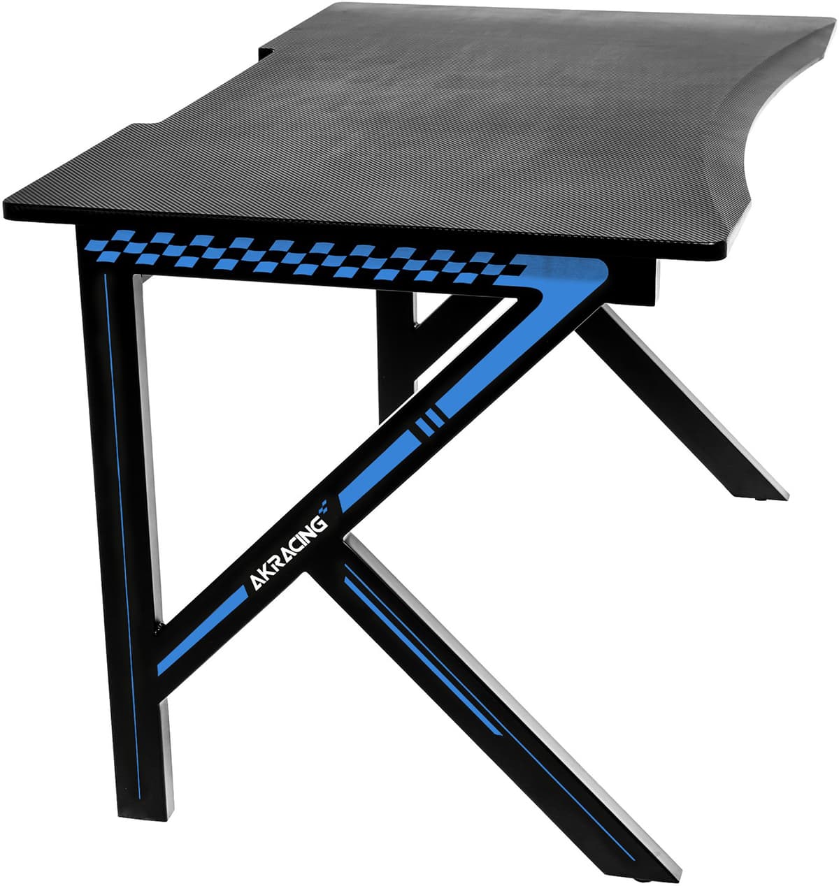 AK Racing Anvil gaming-skrivebord (blå) - Elkjøp