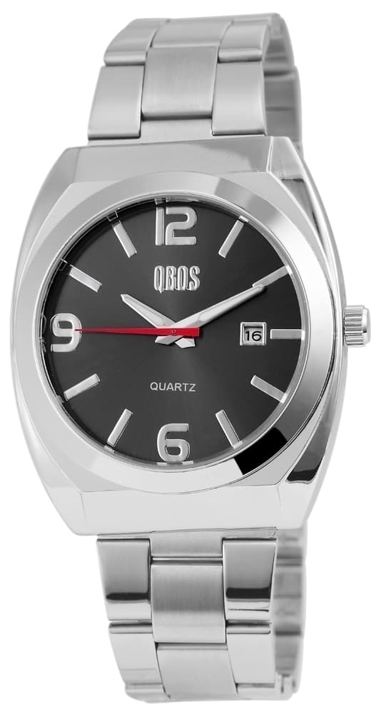 QBOS Herrklocka med Metallarmband - Elgiganten