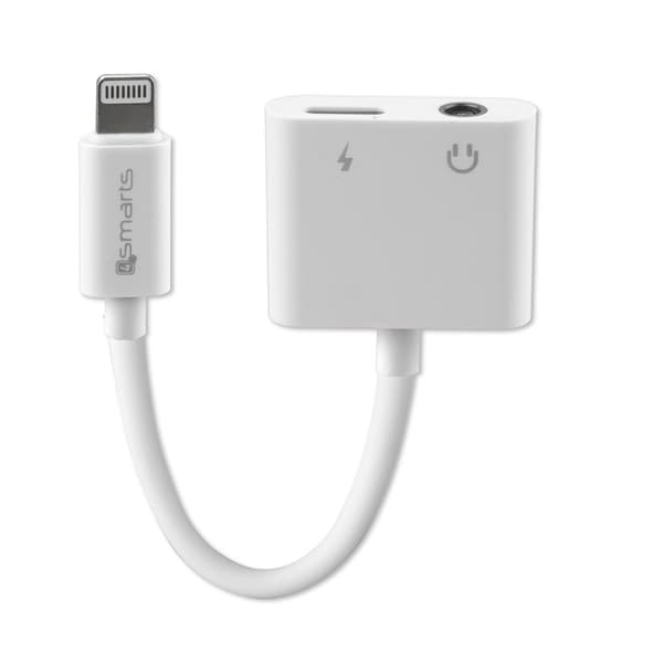 Lightning Splitter - lightning & 3.5mm Aux - Elgiganten - Elgiganten