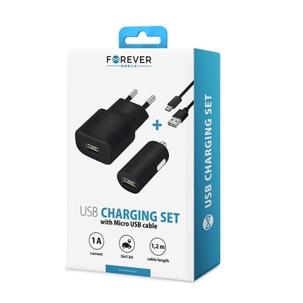 Laddar set 1A med Sladd Micro-USB - Elgiganten - Elgiganten